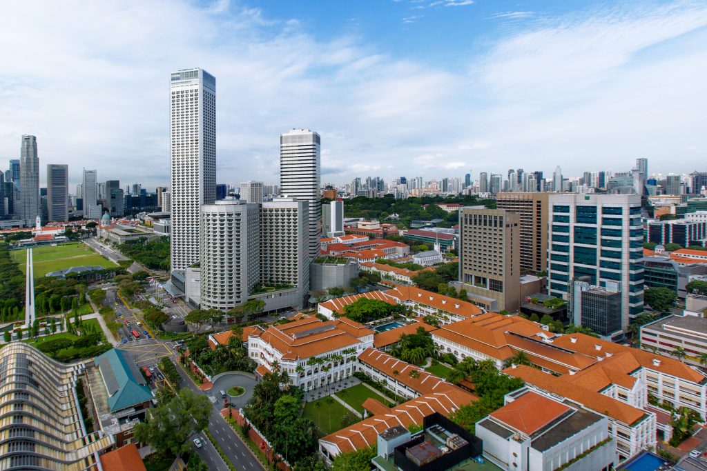 Raffles City Tower Reduces Heat & Glare with Solar Film